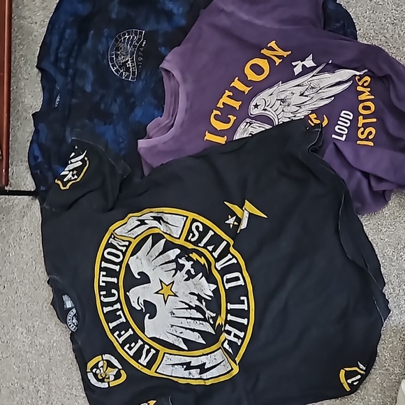 Affliction | Shirts | 3 Mens Affliction T Shirtsnever Worn | Poshmark